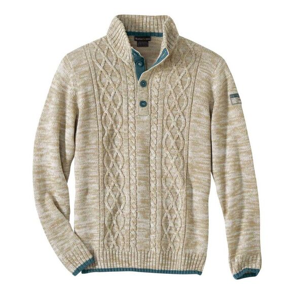Atlas For Men | Sweaters | Atlas For Men Mens Mottled Sweater Beige ...